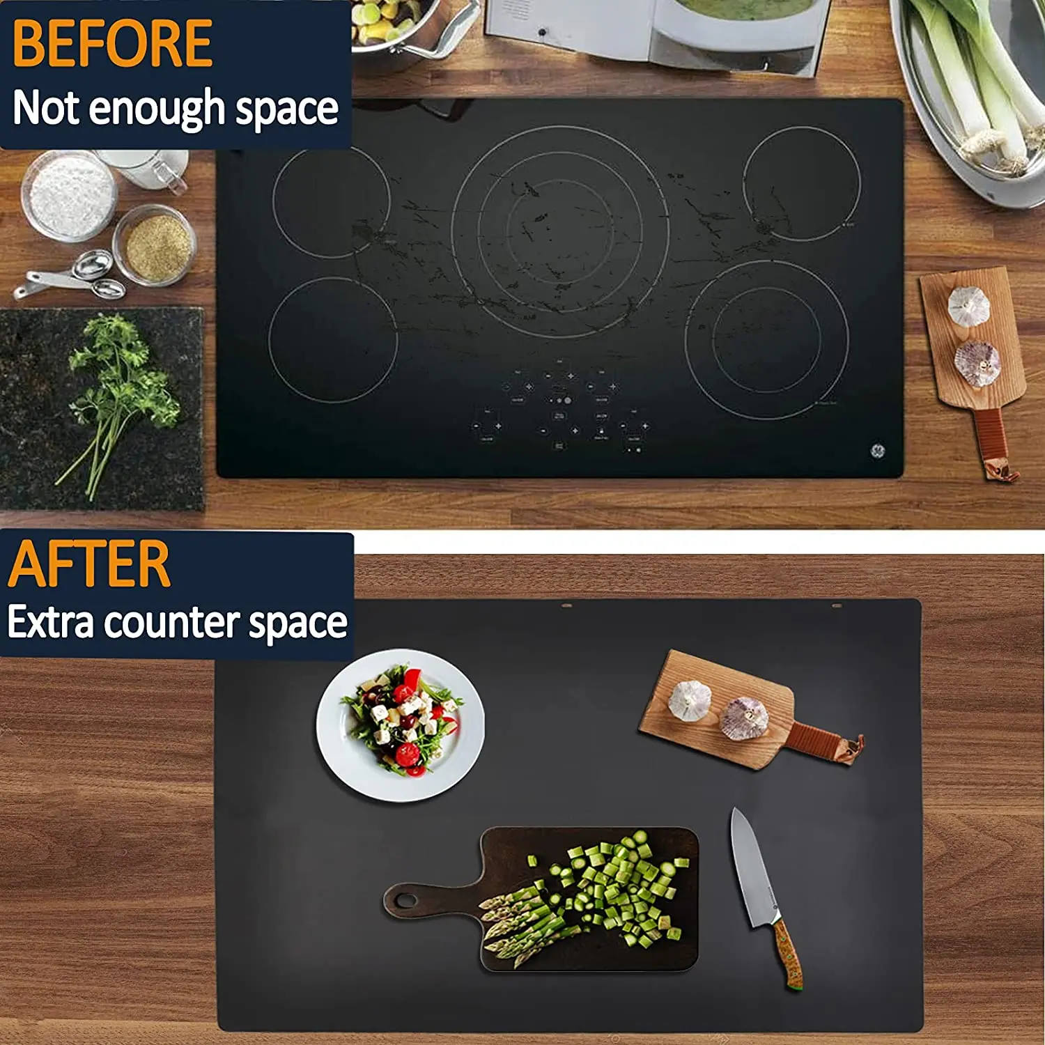 Extra Large Silicone Induction Cooker Top Mats For Magnetic Stove Cook ...