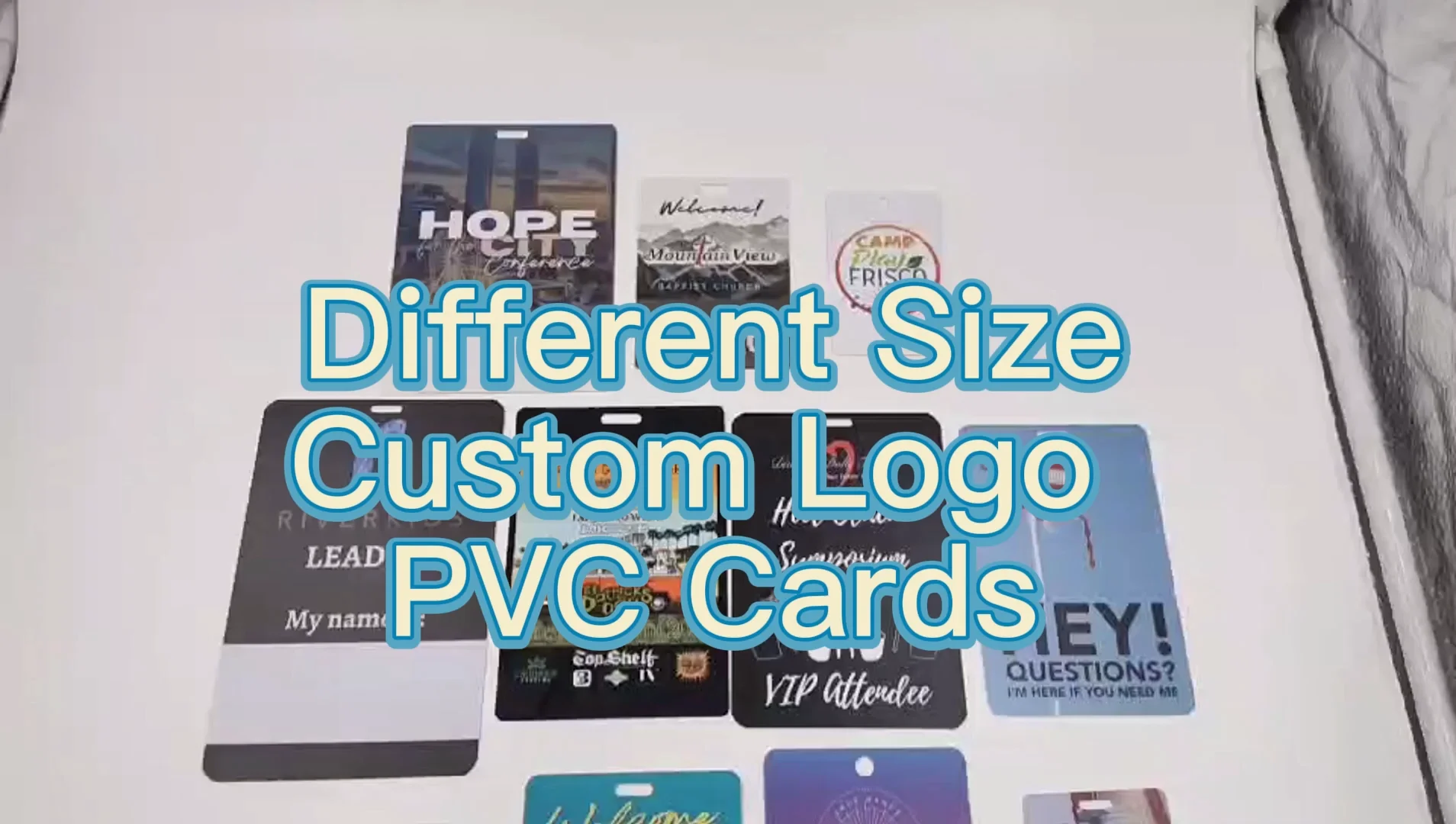 Made In China Custom Sublimation Inkjet Printing Plastic Business Blank ...