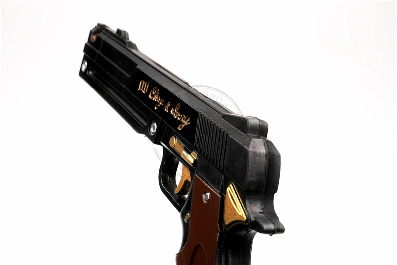 Hellsing Cosplay Weapon Toy Combat Pistol Pu Foam Alucard Jackal Gun ...