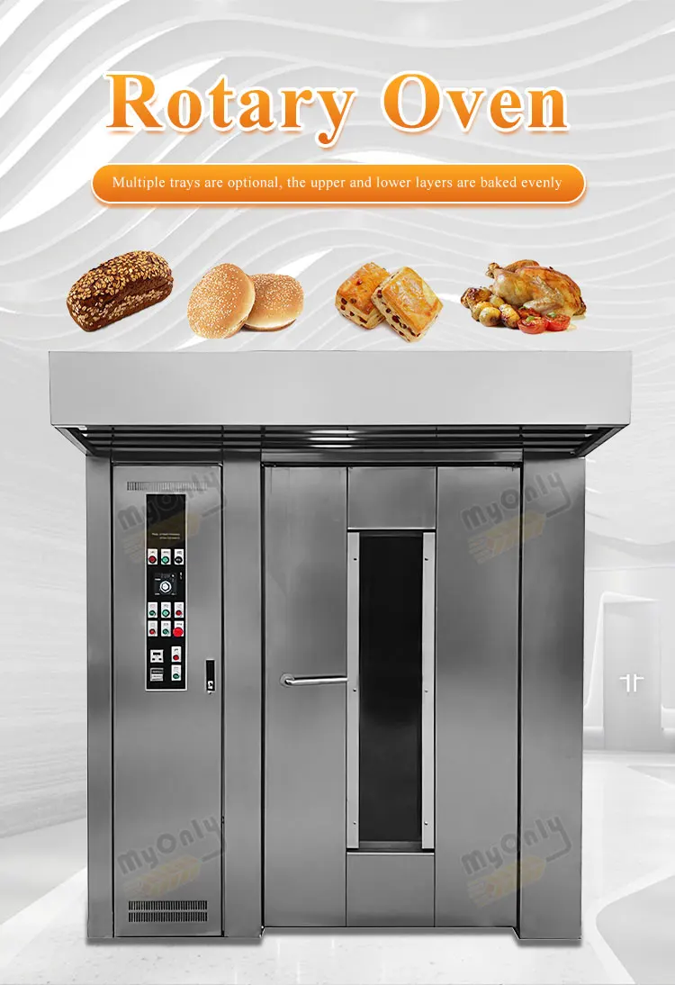 Industrial Bake Oven: Big Capacity Bread Machine 50/100/200 kg/h, Fully ...