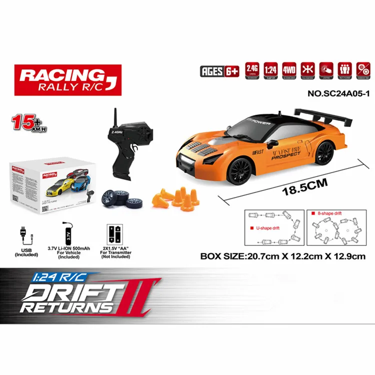 Iqoem Model Mainan Simulasi Rc Kecepatan Tinggi Tanpa Kabel Remote ...