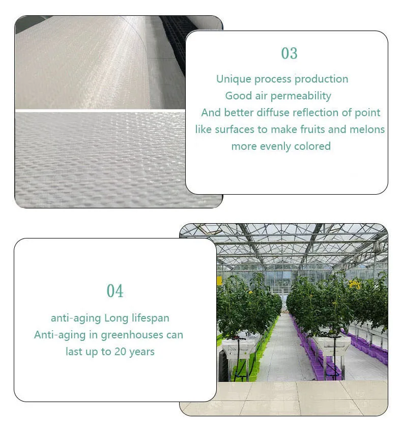 White Reflective Weed Barrier Weed Mat Woven Groundcover Custom ...