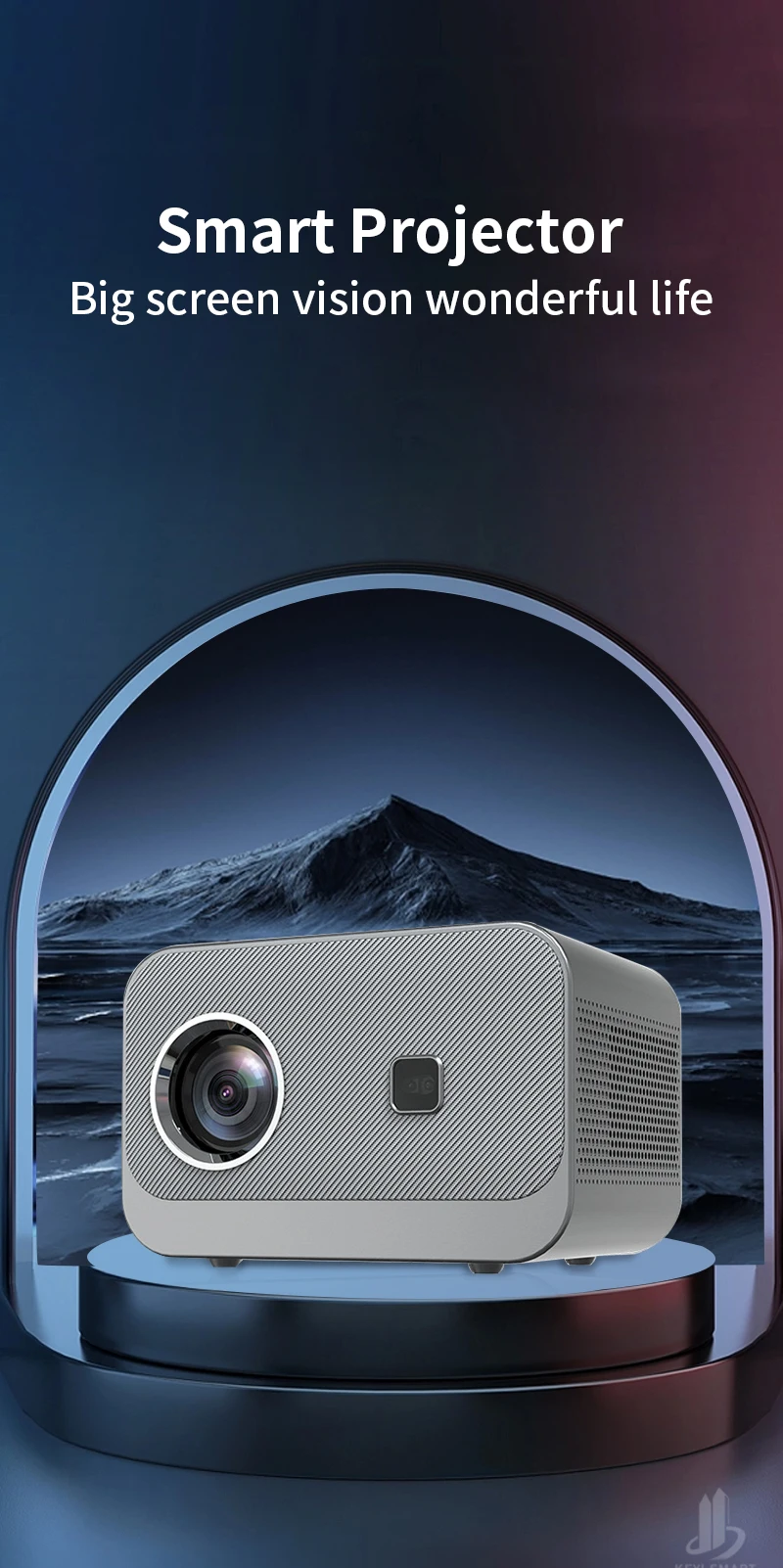 Ios Android Wifi High Lumens 1080p Supported Hd Proyector Phone ...