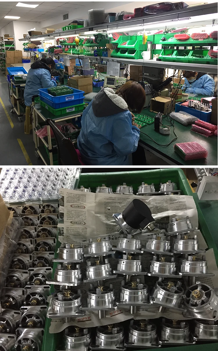 Large Shaft 70mm Rotary Encoder Up To 10000ppr Incremental Optical ...