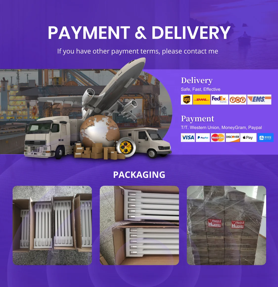 UV LED Tubes - Efficient UVA Replacement Bulbs for Bug Zappers