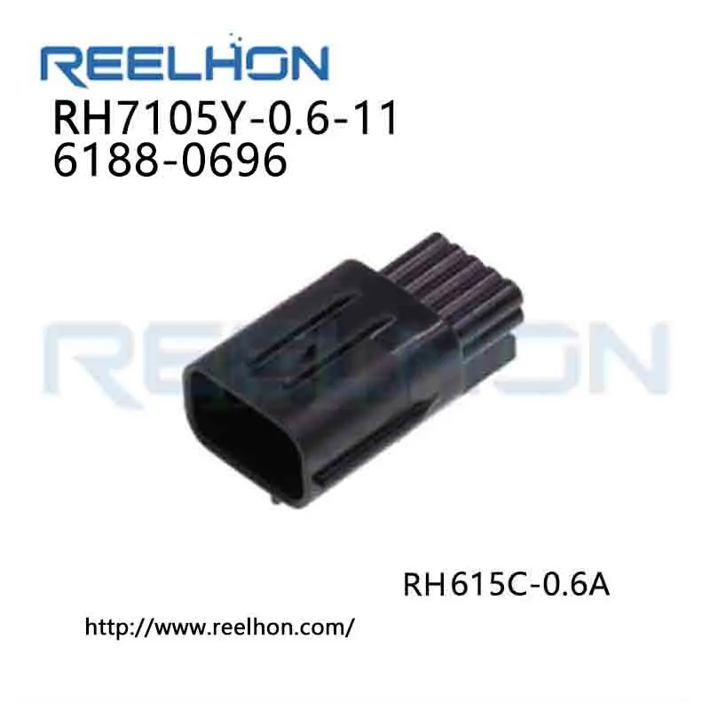 Reelhon 10 Pin Male Cable Plug Electric Terminal Waterproof Auto ...