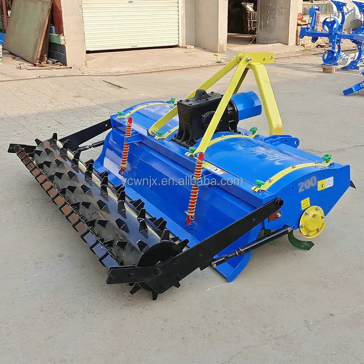 Tractor Traction Rotary Tiller Cultivator Soil Loosening And Flattening ...