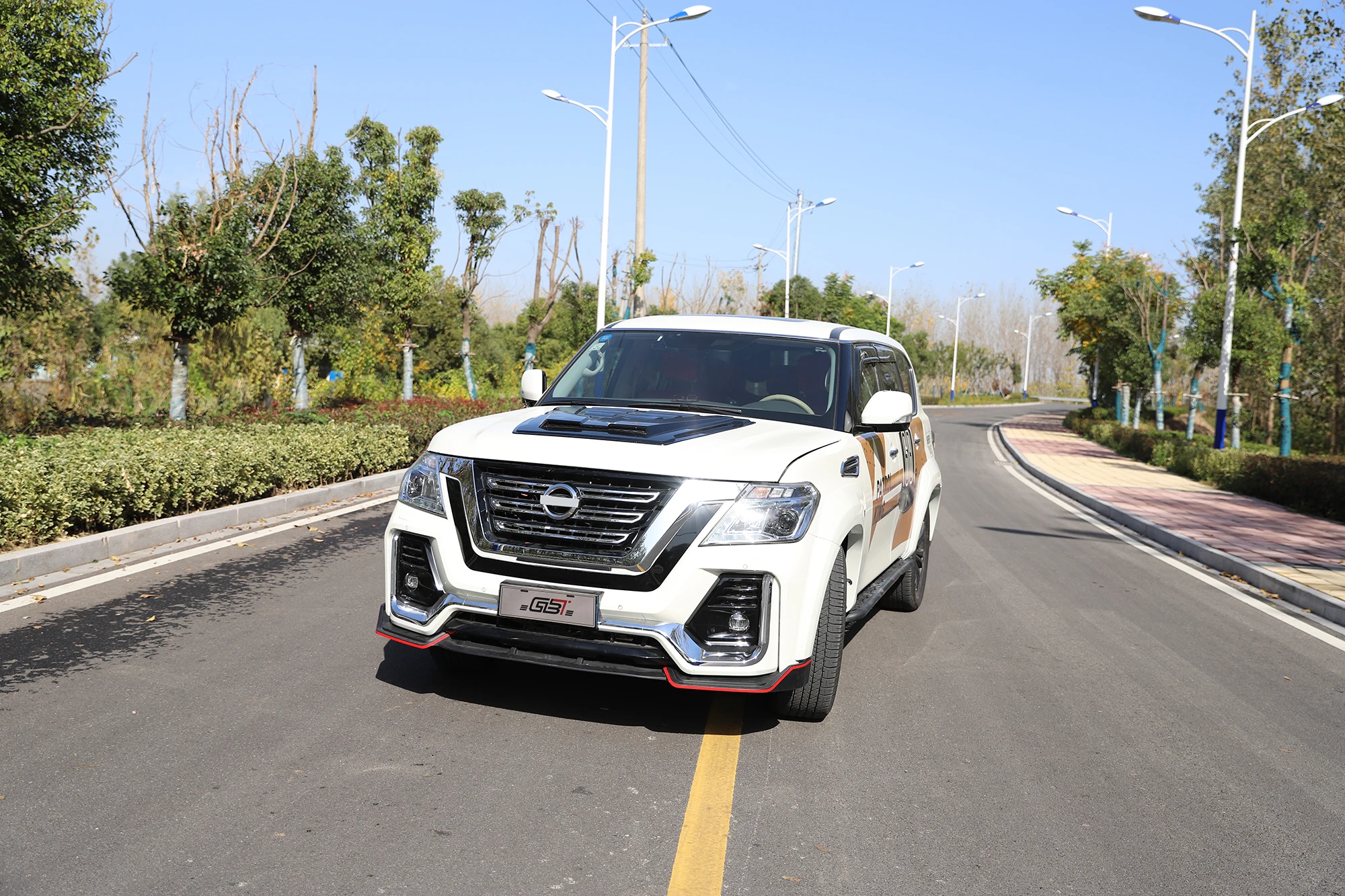 Gbt Body Kit Include Pp Abs Material Front/rear Bumpers Assembly Wheel Trims Fog Lamp For Nissan ...