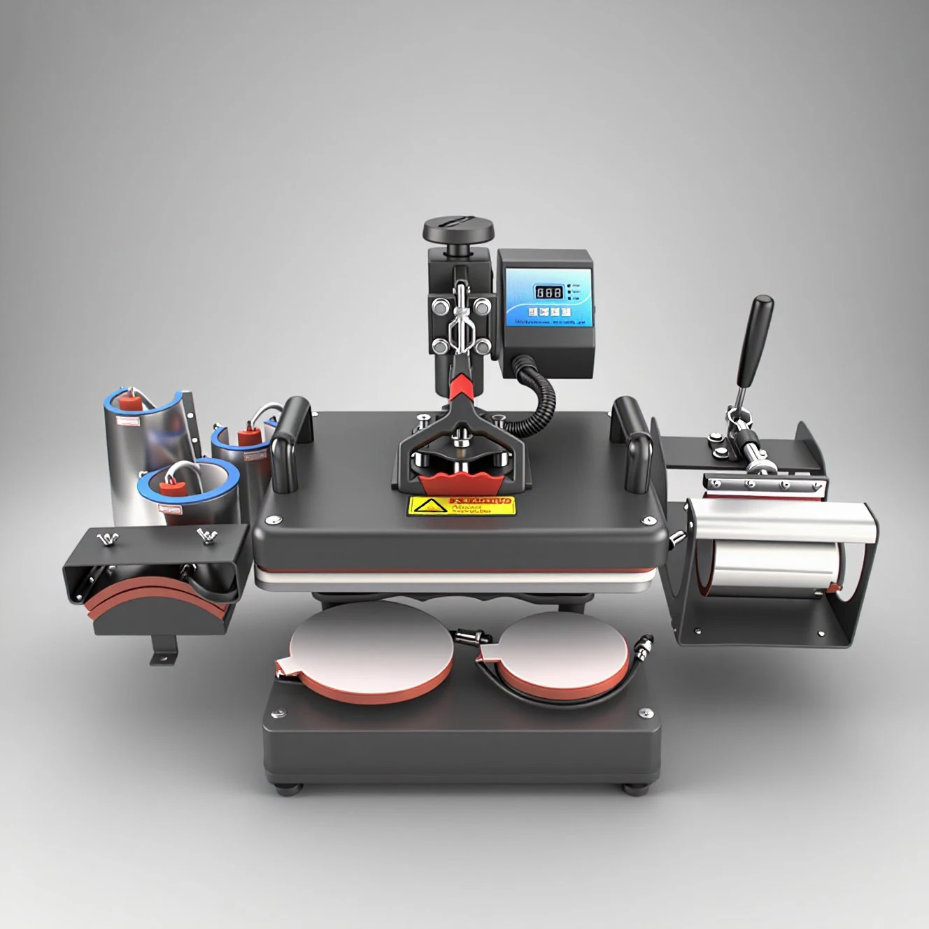 Heat Transfer Machine 33*45 Flat Ironing Heat Press Garment Digital ...