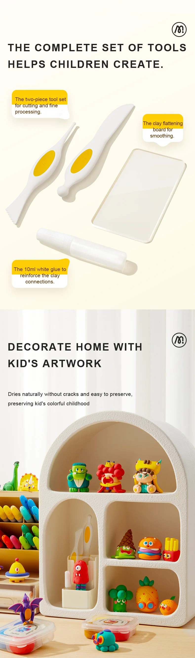 Mideer Gift Box - Creative Clay Set for Kids & Educators