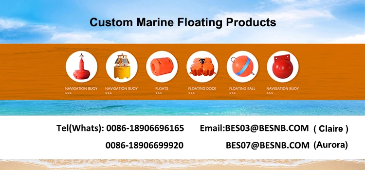 200*1000MM Plastic Floating Barrier Buoy Line for Security Warning PE ...