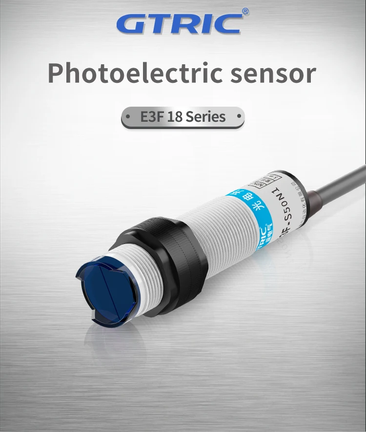 Gtric E3f-18 Photoelectric Sensor 220vac 2 Wires Diffuse Reflection ...