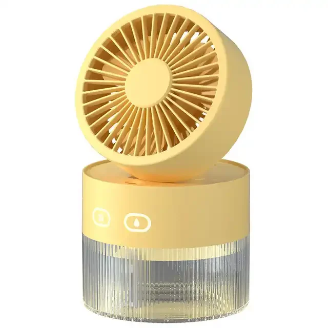 2025 Water tank with Fan Desk Table Cooling air Usb Rechargeable Hand ...