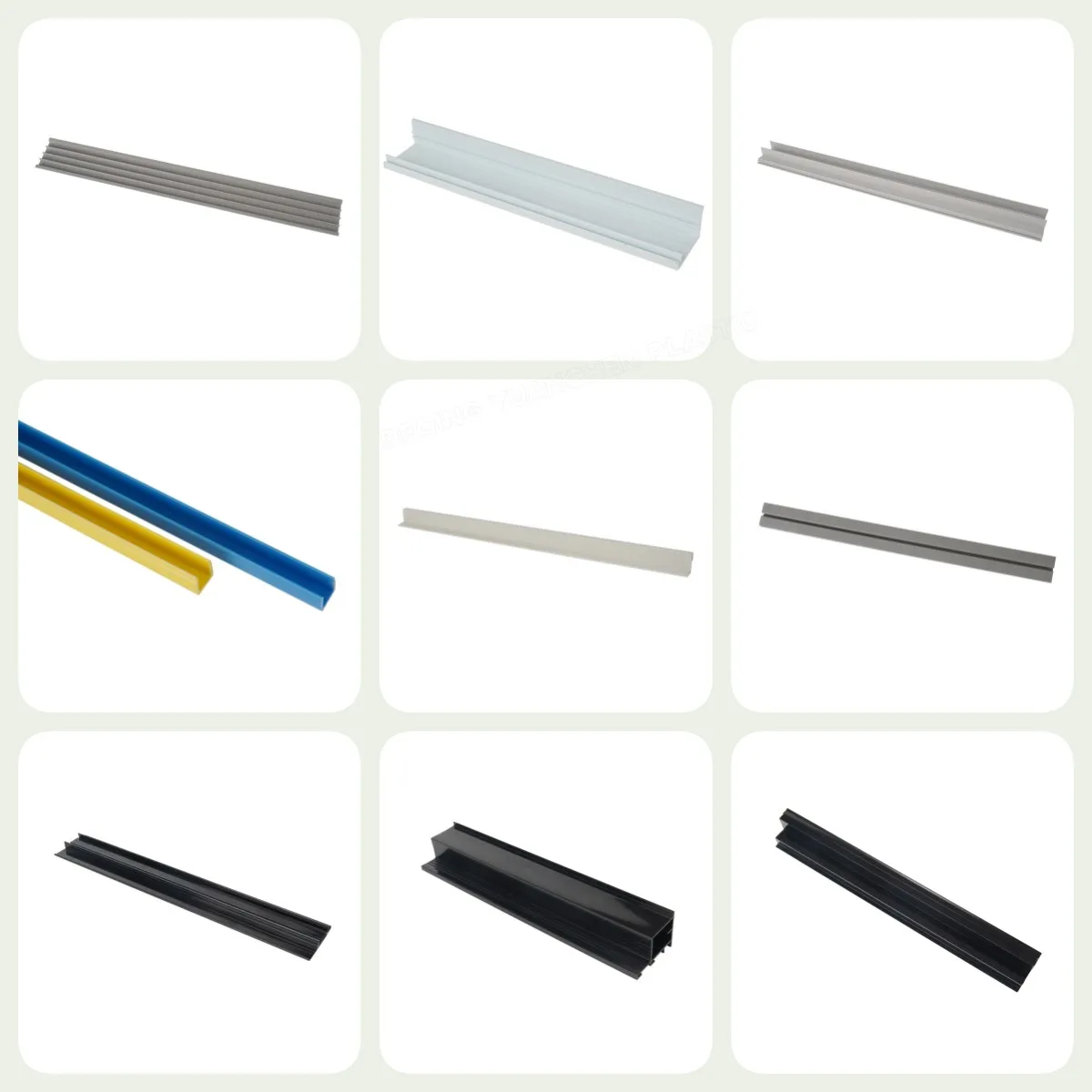 Upvc Profiles Plastic Pvc Strip For Window And Doors Professional ...