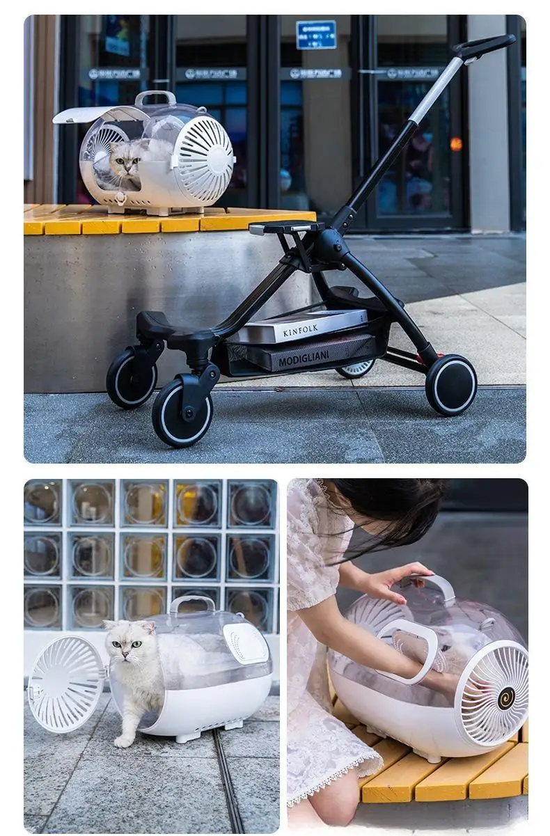 New Design 3-in-1 Pet Outgoing Capsule Bag Pet Cart Cat Outgoing ...