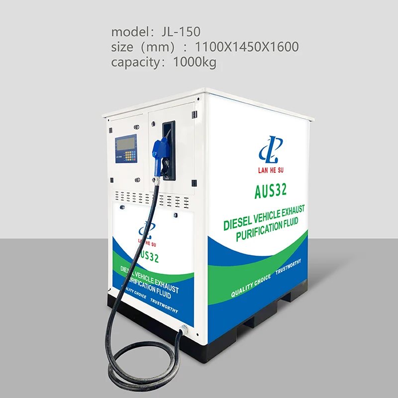 1 Ton Tank Container Def Dispenser Ad Blue Pump Type For Efficient Use ...