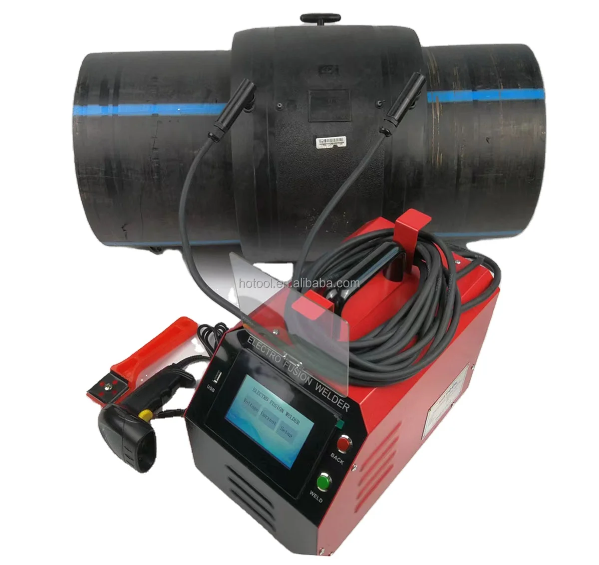 HOTOOL 3.6kw HDPE Fittings Electrofusion Welding Machine