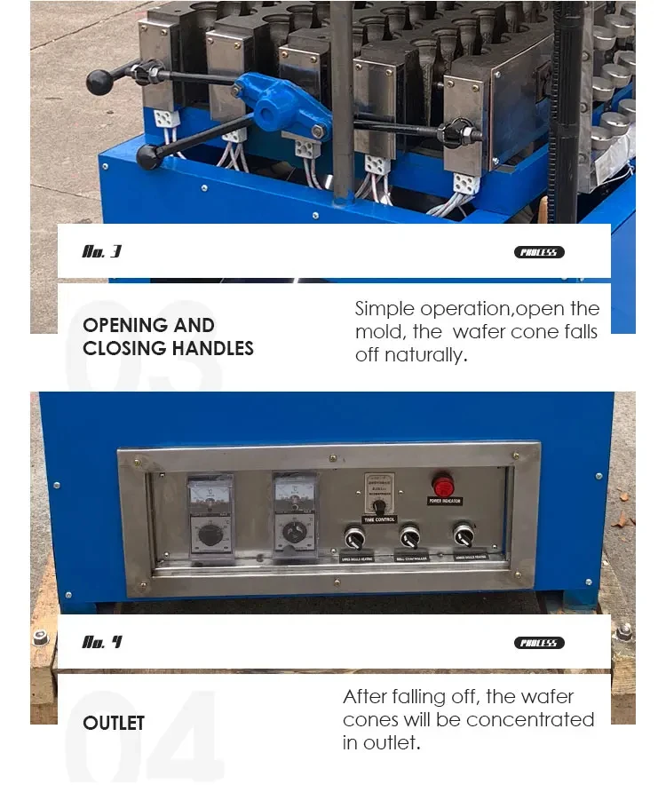 Edible Waffle Wafer Paper Coffee Cup Maker - Multifunctional