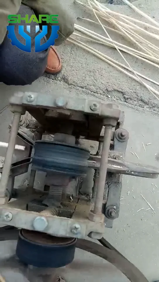 Portable Pe Extrusion Machine Rattan Sallow Cutting Machine Processing ...