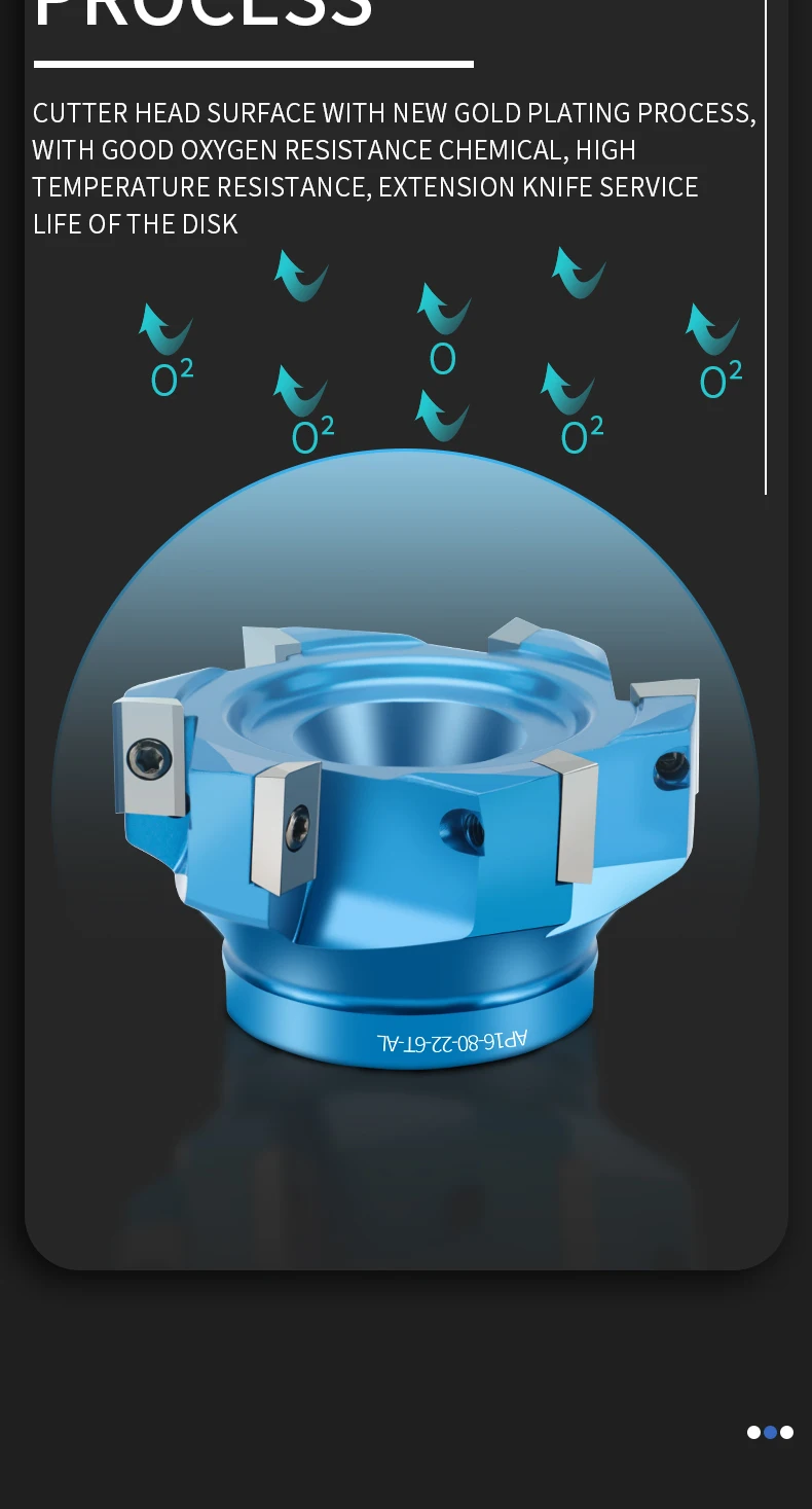 China Hot Sale Cnc Cutting Tools Indexbae Milling Face Mill Bap 400r ...