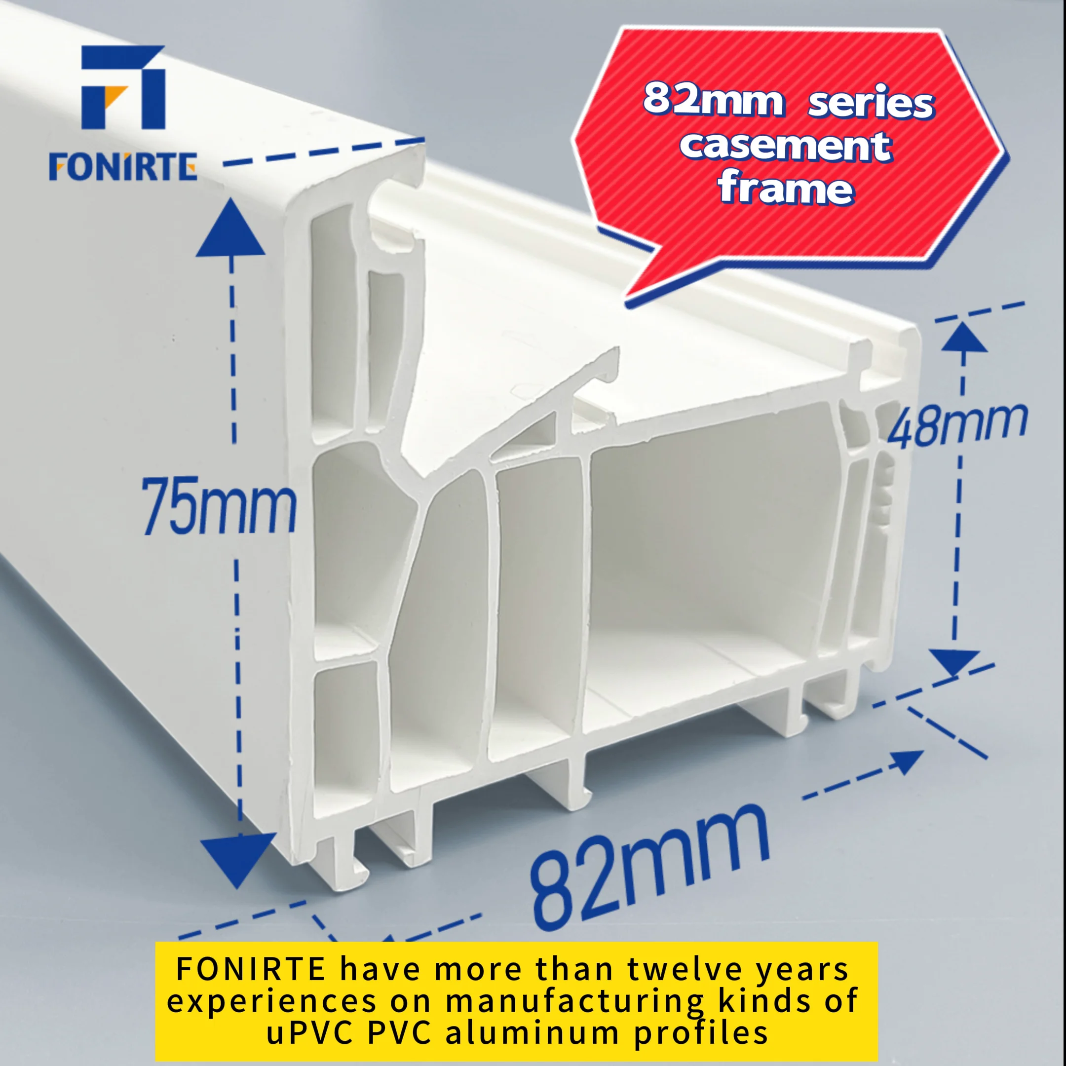 Fonirte Pvc Upvc Windows Profile Extrusion Machine Low Price Cheap Price Plastic Upvc Windows ...