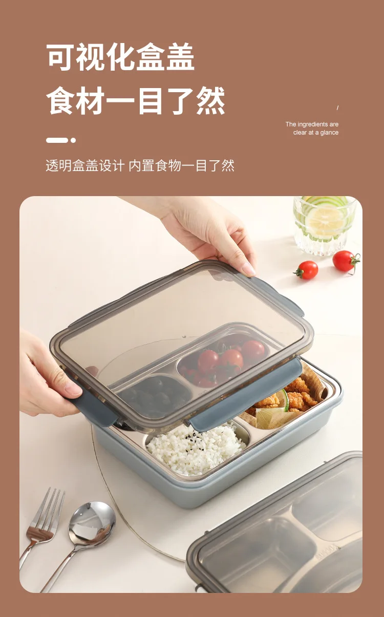 304 Stainless Steel Insulated Food Plate With Pp Lid For Kids Colorful ...