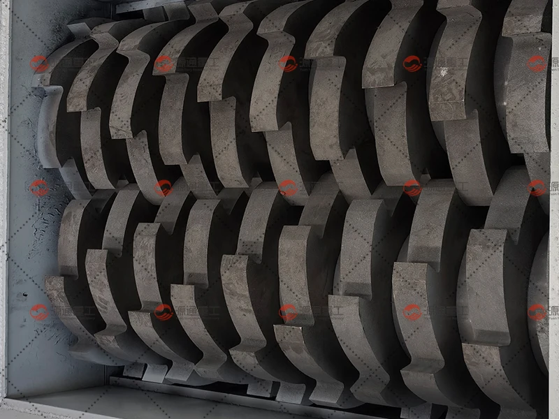 Plastic Pallet Shredder Block Plastic Shredder Car Tire Double Shaft ...