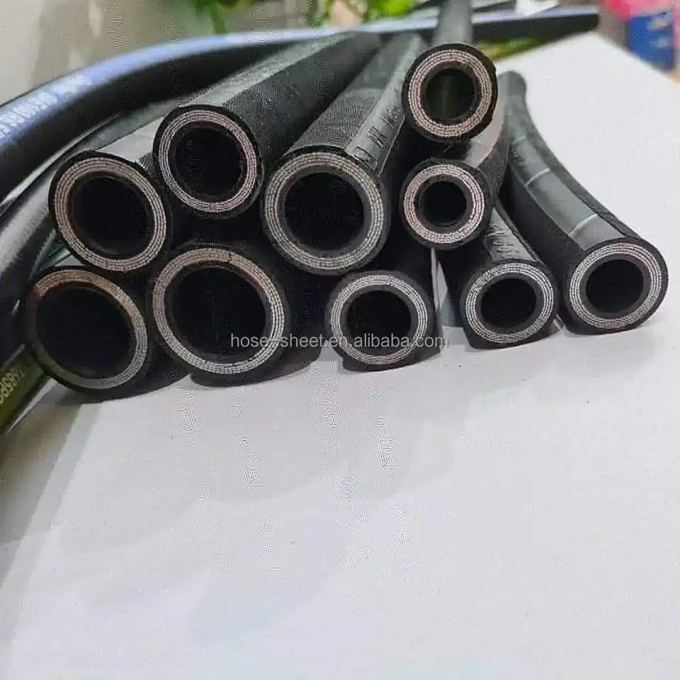 Sae R12 Four Steel Wire Spiral Reinforced 1" Hydraulic Hose - Buy Hydraulic Hose four Steel Wire ...