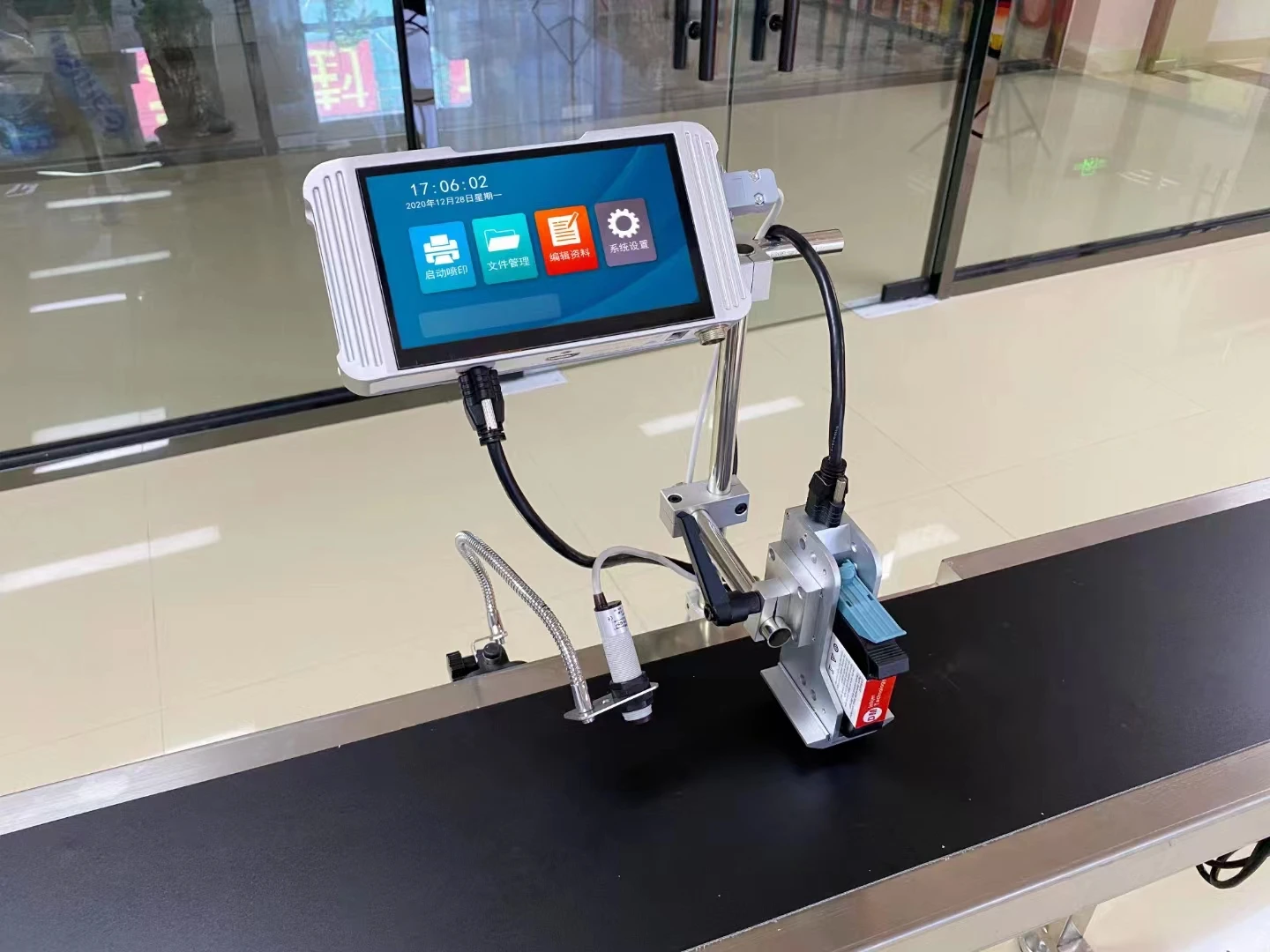Automatic Industrial Date Qr Code Tij Inkjet Printer Online Thermal ...
