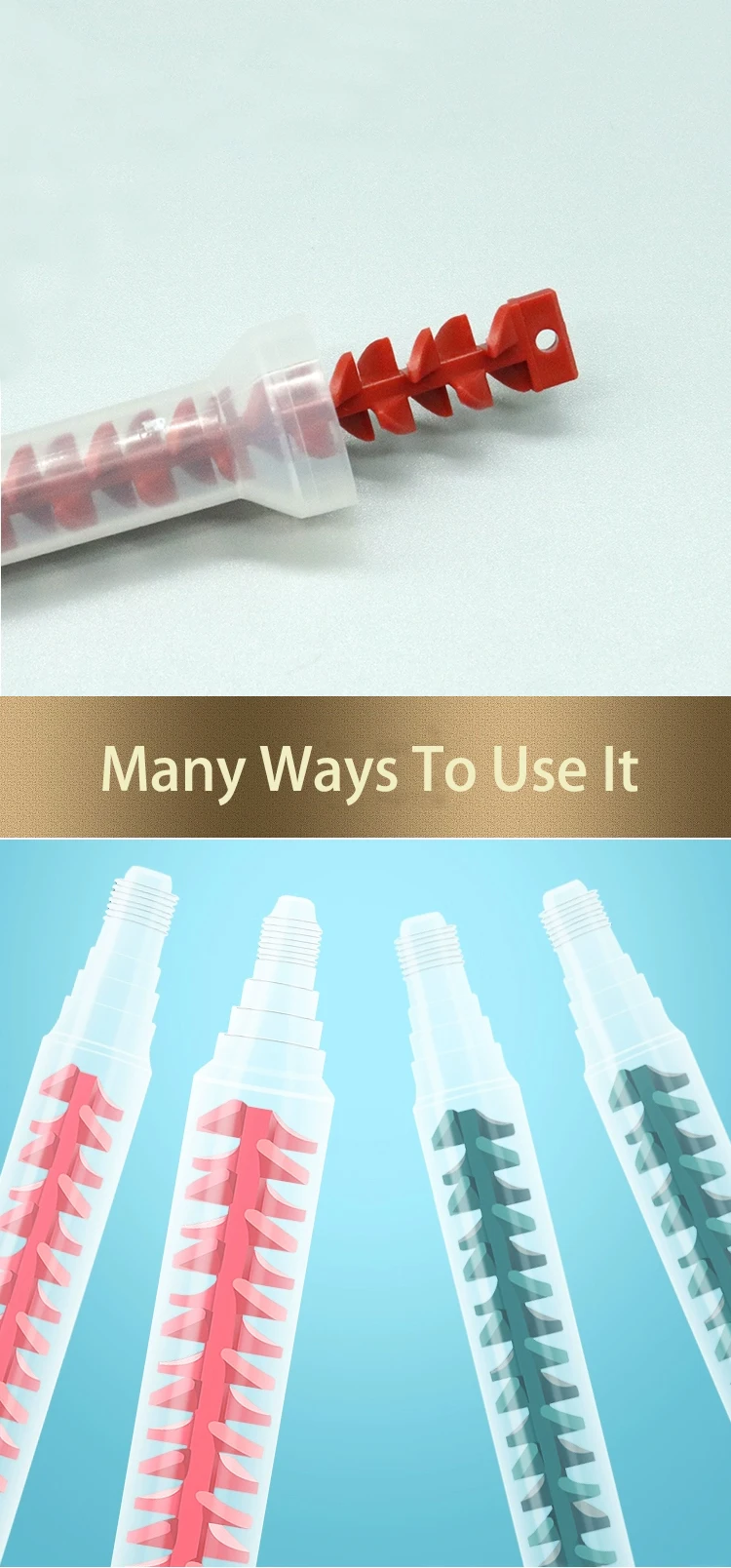 RS/RM Series Dynamic Mixer Tips Epoxy Adhesive Dynamic Mixer Nozzle ...