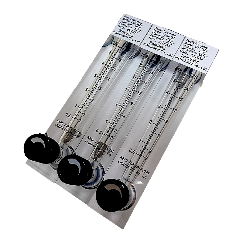 N2 H2 Oxygen Panel Air Flow Meter Air Water With Adjustable Needle ...