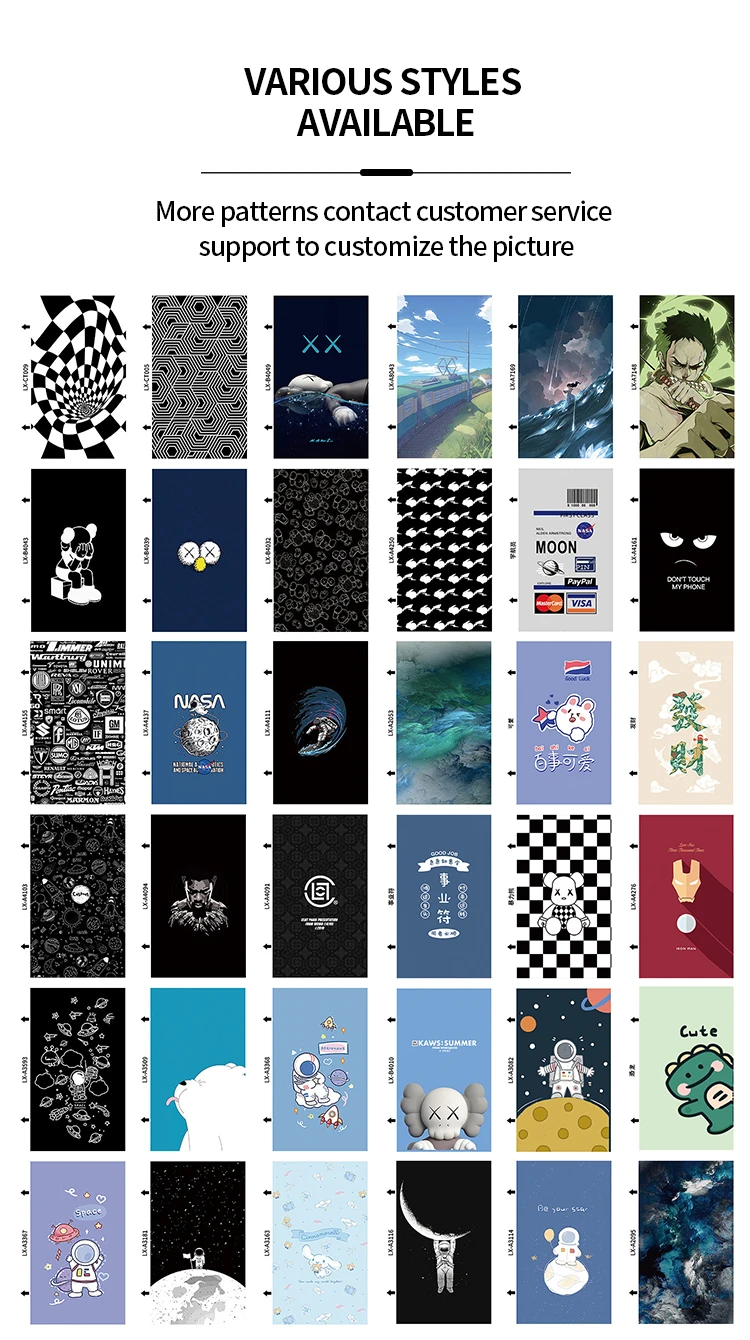 3D Relief Embossed Mobile Back Cover - Anti-Scratch Sticker