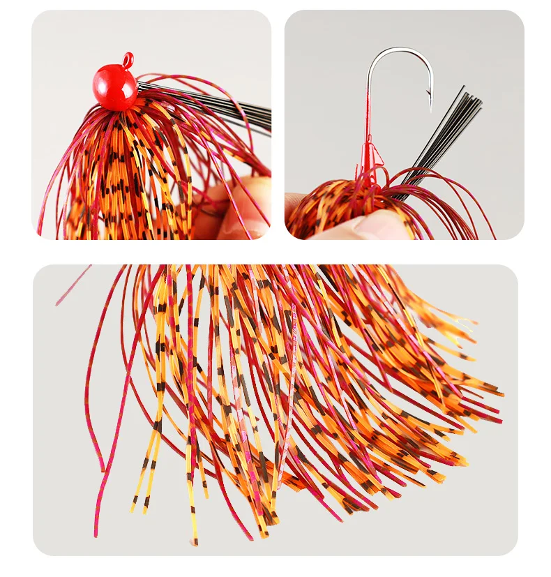 Palmer 12g 50mm Bitsy Flipping Jig Football Jig Crayfish Bass Jigs ...