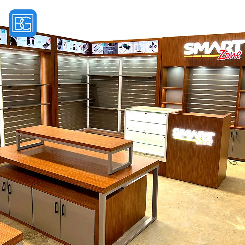 Alibaba.com: Customized 3D design mobile phone display cabinet with ...