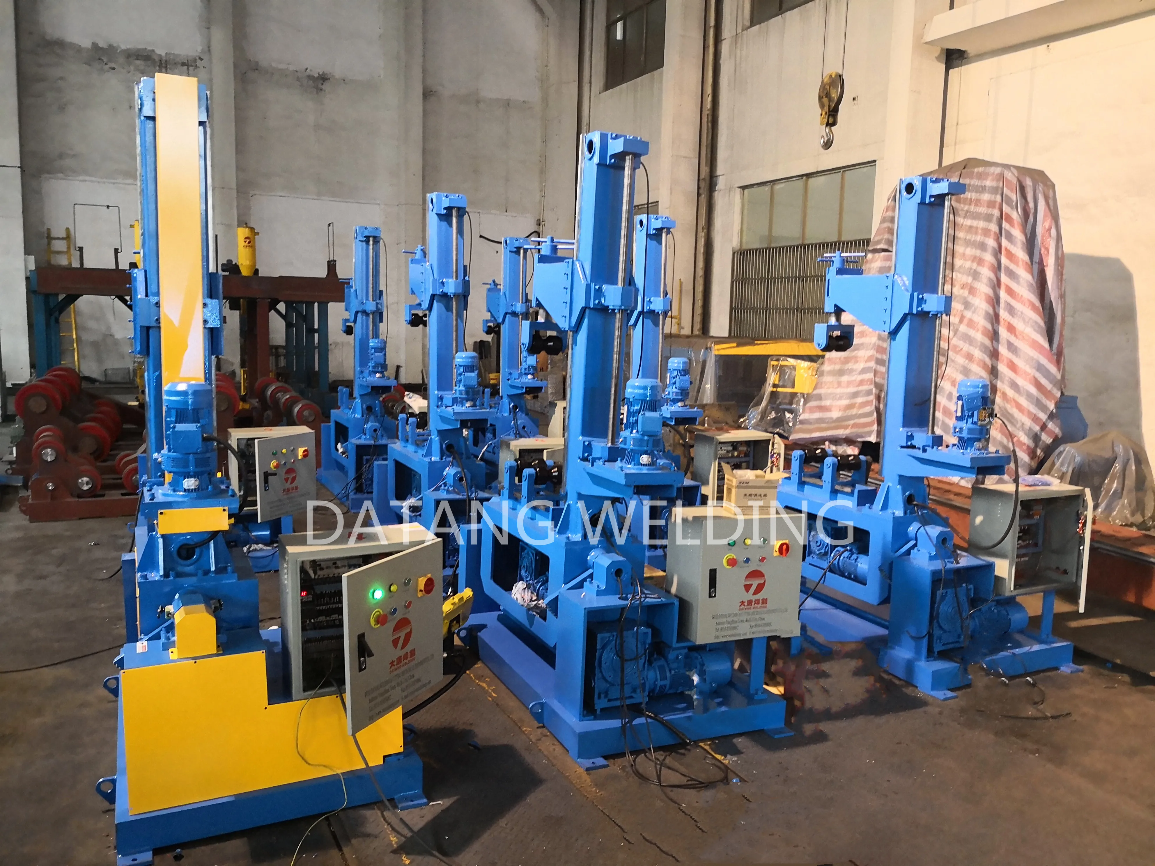 Datang Welding Rotator Rotating Turning Roller With Motor Turning Rolls ...