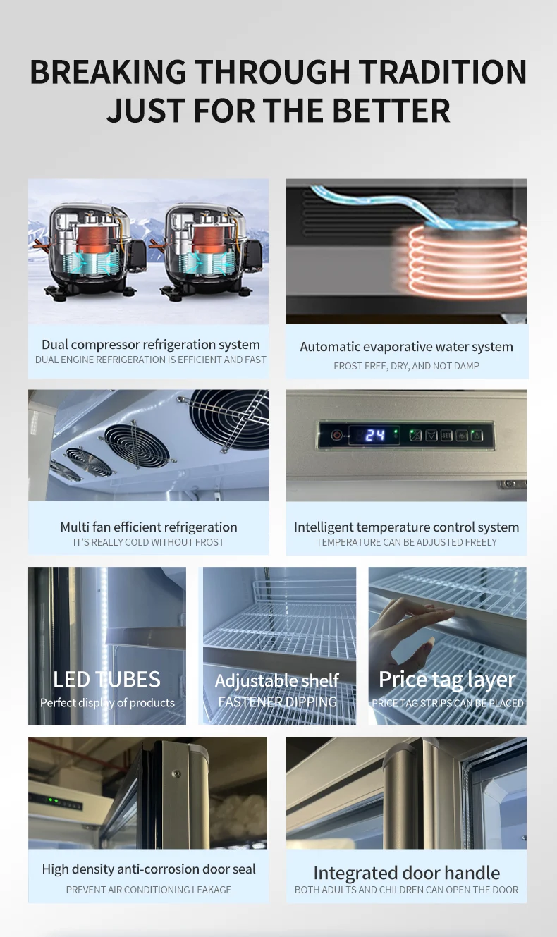 Refrigerator Display Cabinet Commercial Bun Fresh-keeping Cabinet ...