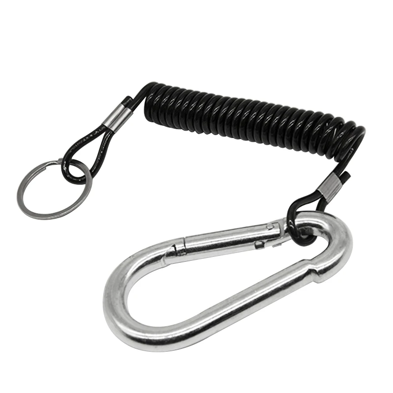 Spring Spiral Coil Tools Safety Lanyard Working At Heights Cord Lanyard ...