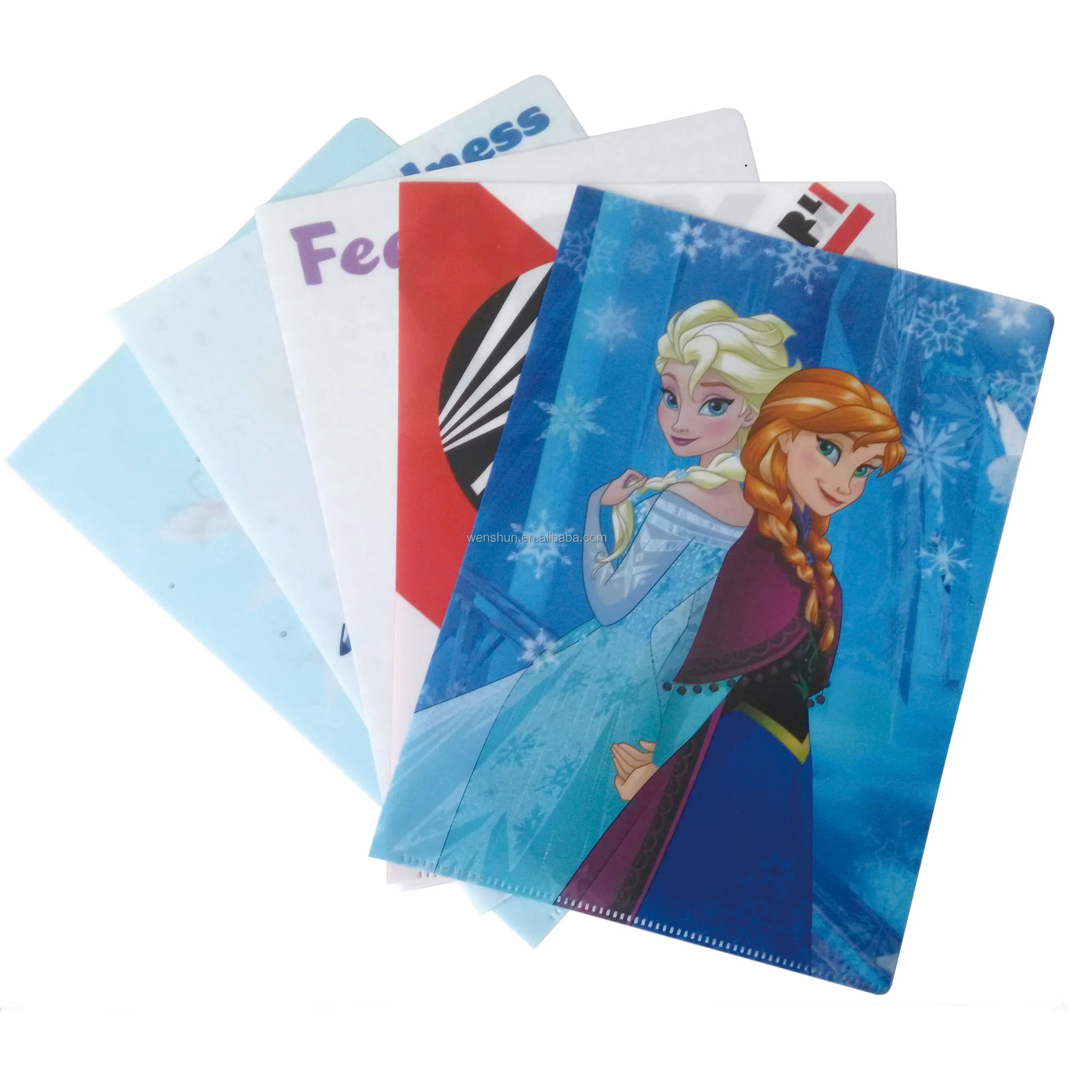 Factory L Shape File Folder A4 Plastic File Holder Organizer Customized ...