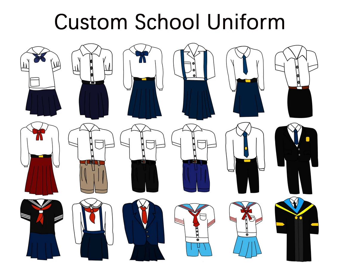 Manufacture Custom Oem Wholesale Primary Children Kid Uniform Set High ...