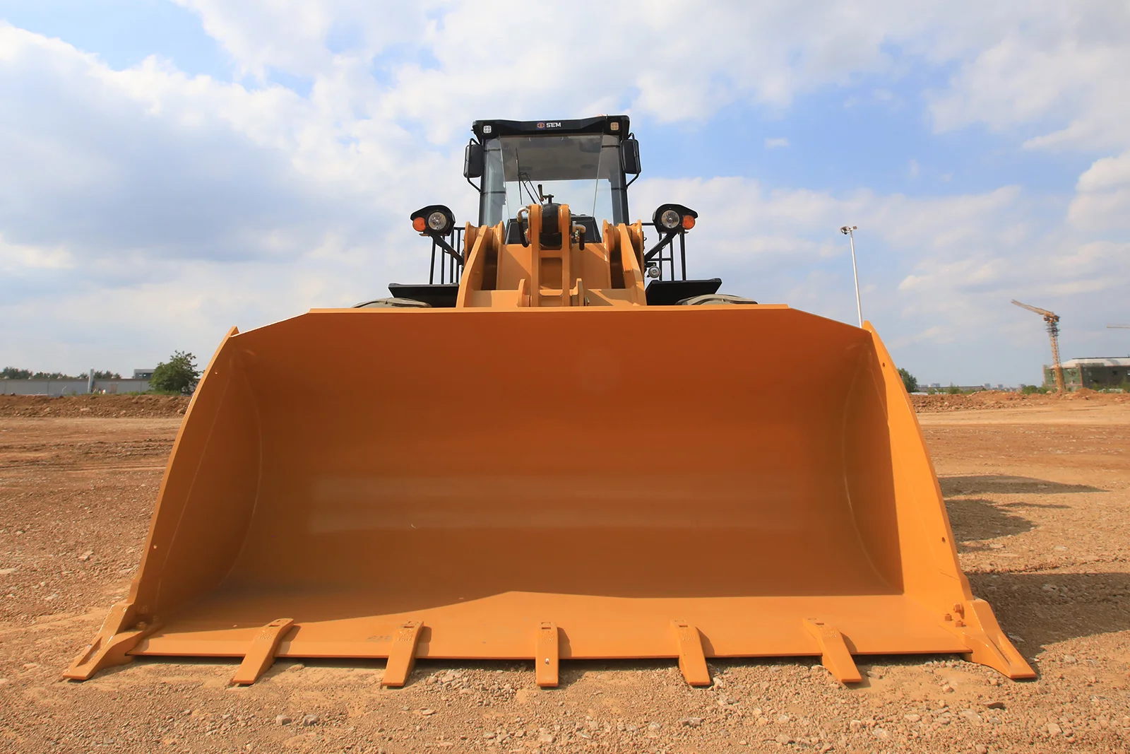Front Wheel Loader SEM656F - 5ton High Efficiency Loader