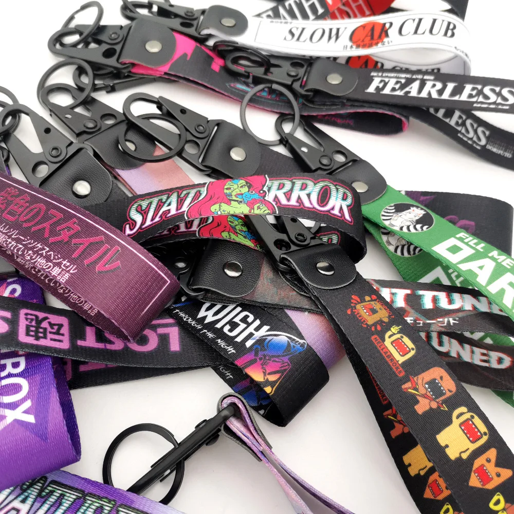 Jdm Racing Wrist Palm Lanyard Car Keychain Lanyard Hanging Strap With ...