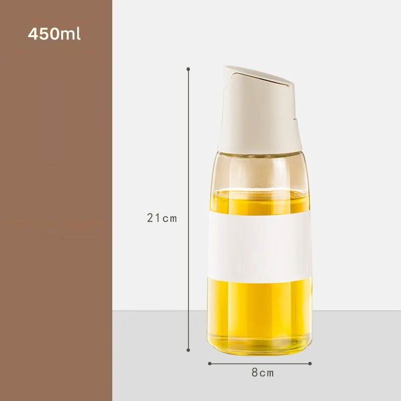 Factory Supply 450ml Auto Flip Oil Bottle Essential Olive Cooking Oil ...