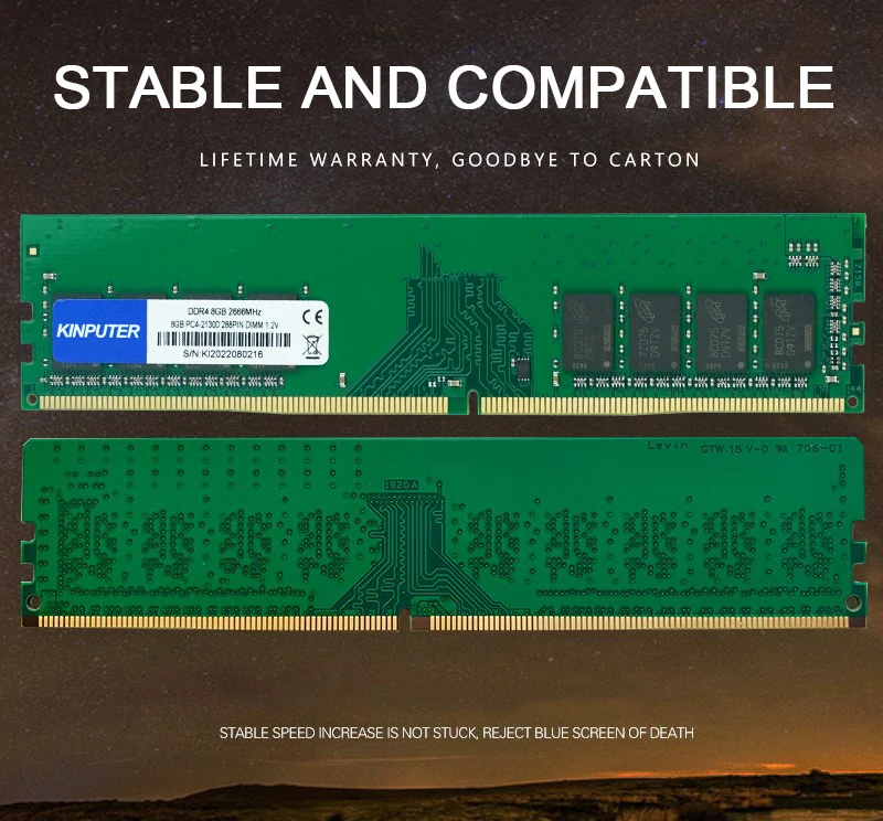 Wholesale OEM PC Memory RAM DDR3 8GB 1600mhz 3200mhz DDR4 8GB