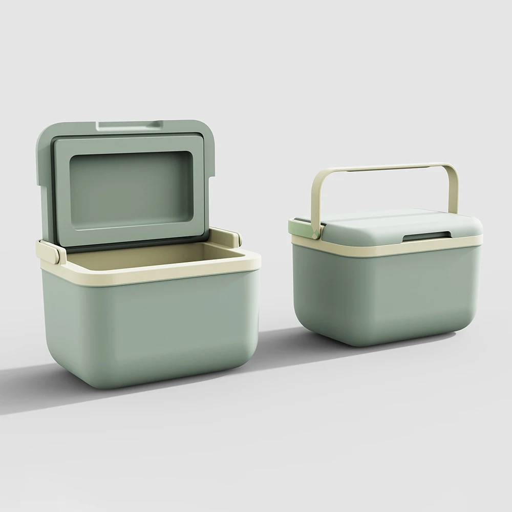 5L Custom Logo Insulated Outdoor Camping Mini Cooler Box Ice Portable ...