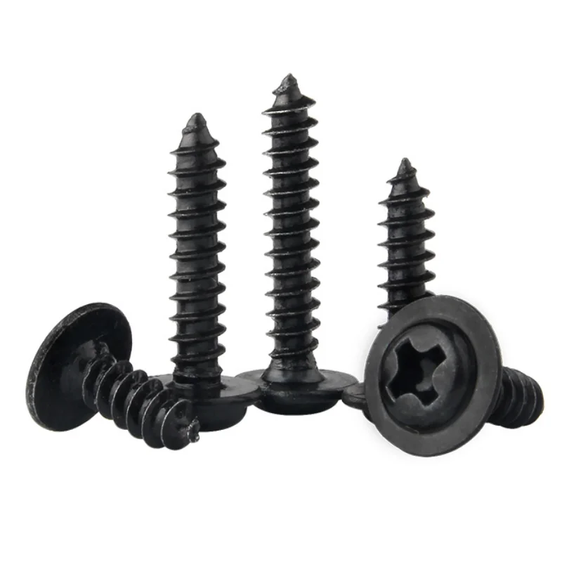 Metric Carbon Steel Grade 4.8 C1035 C1045 Black Oxide Phillips With ...