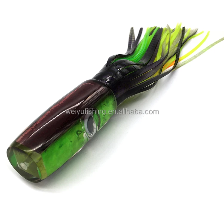 Offshore Custom Lifelike Unrigged Saltwater Large Skirted Trolling ...