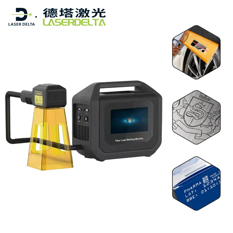 Portable Mini Hand Laser Printer Bar Code Handheld Laser Marking ...