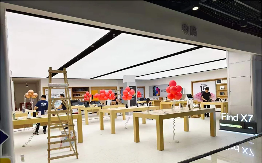 Ceiling Decor Fabric Stretch Fabric Ceilingstretch Ceiling Light Box ...