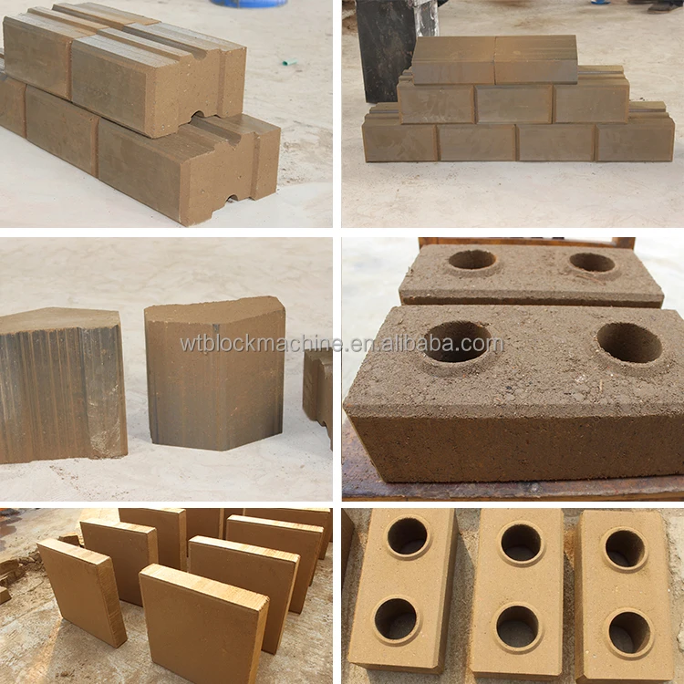WT2-10 China Automatic Clay Compressed Earth Brick Making Machine