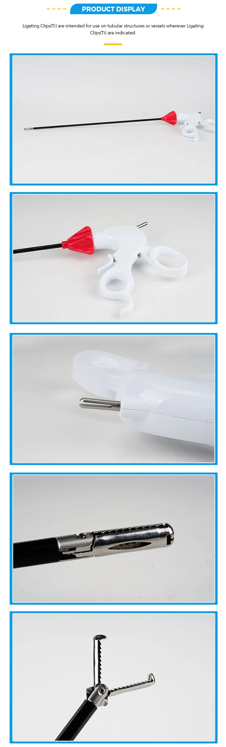 Laparoscopic Instruments Single Use Laparoscopic Rat Toothed Grasper ...